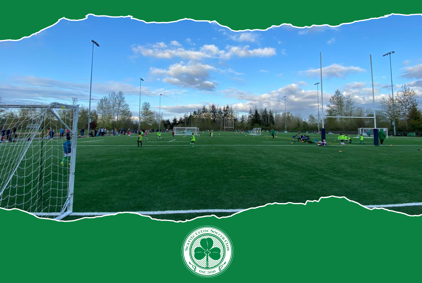 B12 EA TAKE ON EVERTON FC IN IRELAND