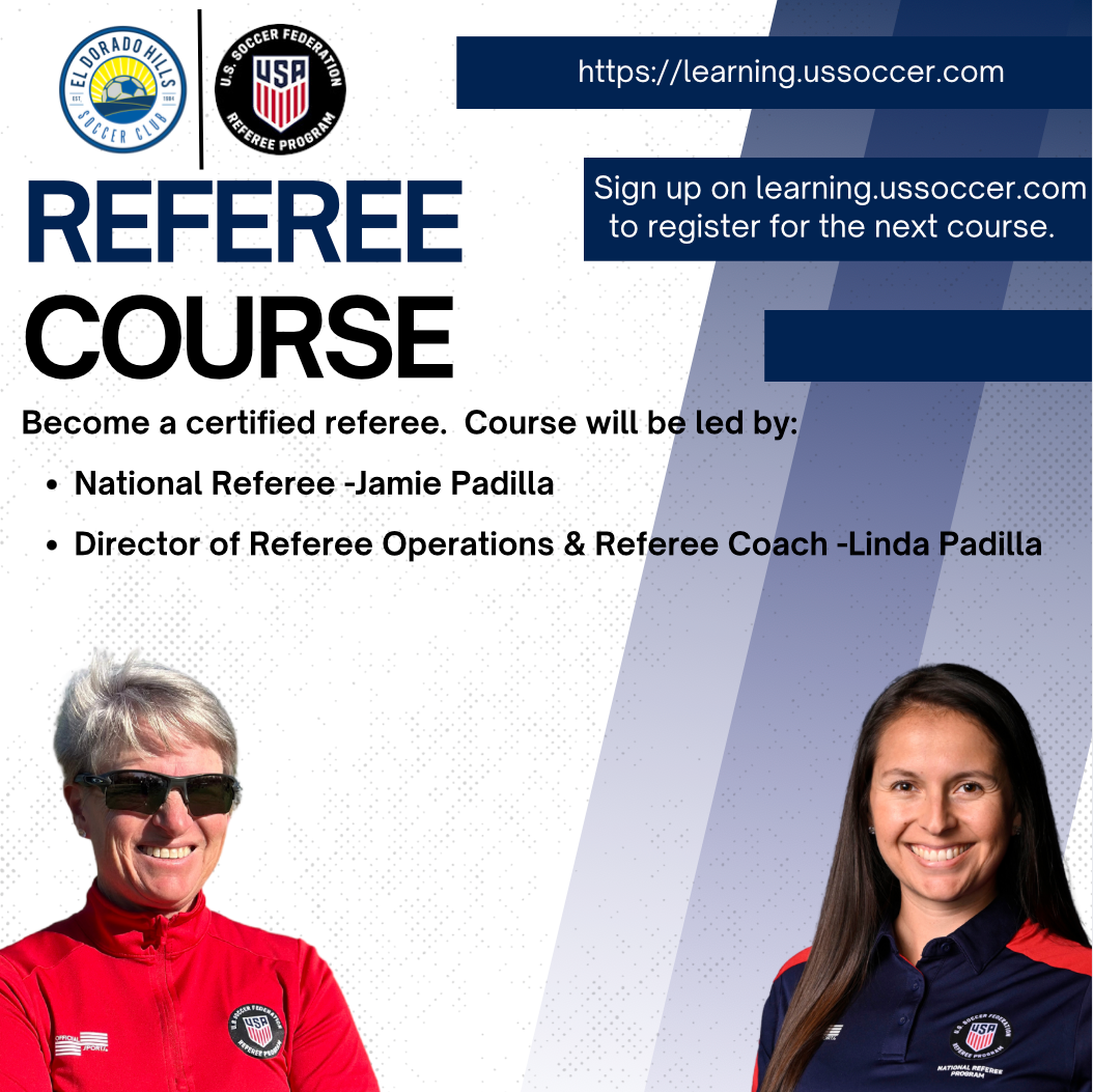 Referee Course Available