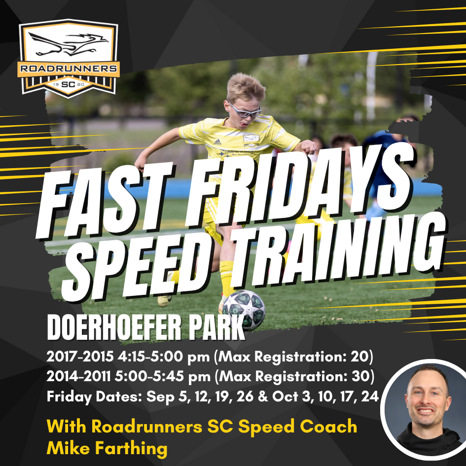 Fast Fridays Speed Training
