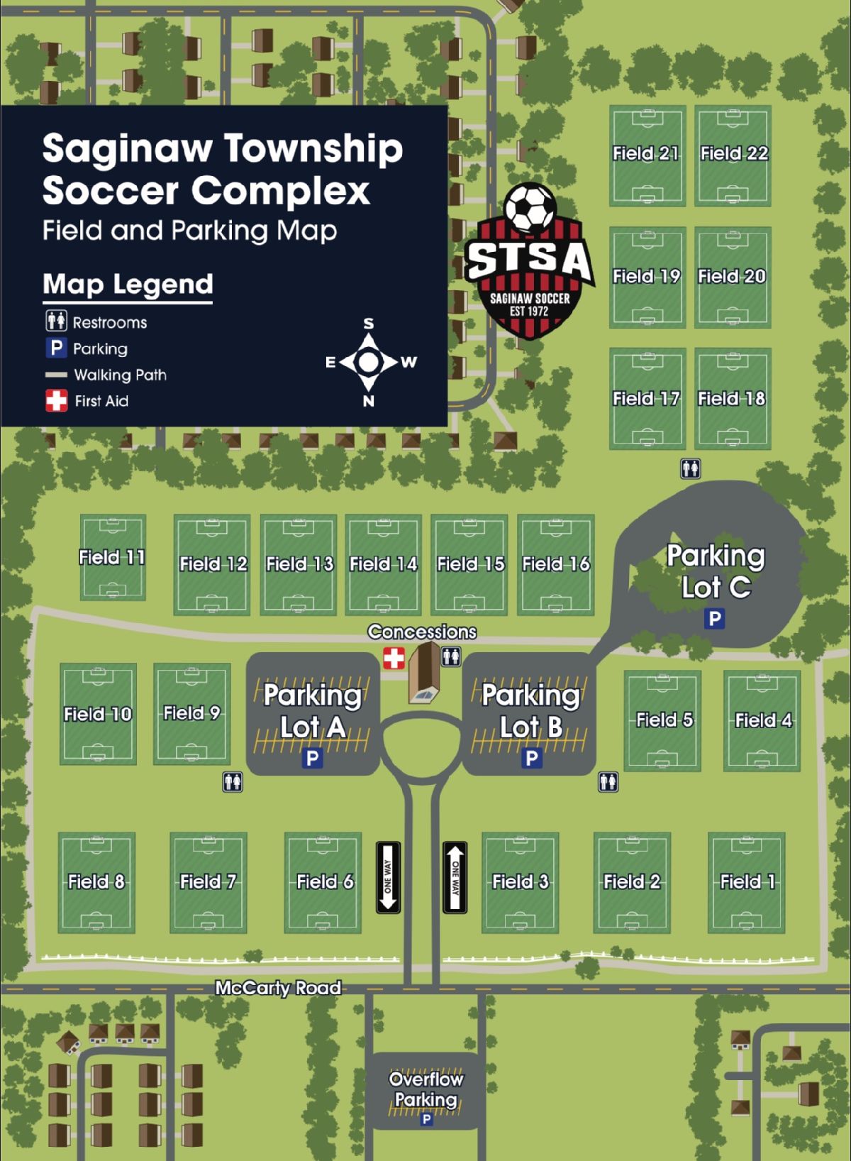 2025 Field Map